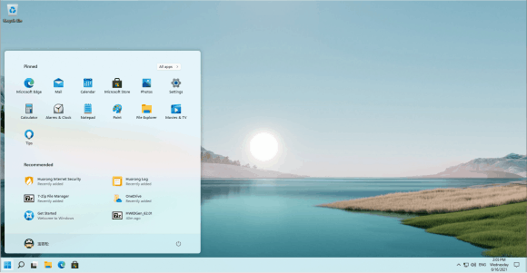 Windows 11: images reveal its redesigned interface